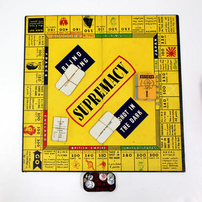 Board game: 'Supremacy' c.1941-1950, military game from World War II ...